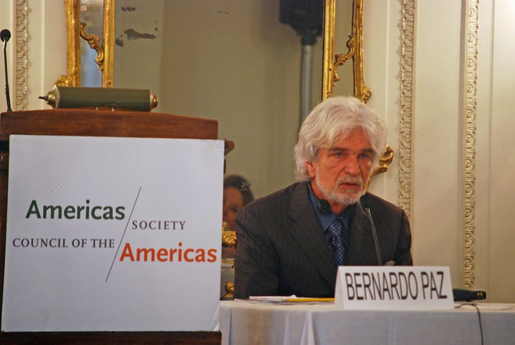 Bernardo Paz, founder of the Inhotim Institute and honoree at the ...