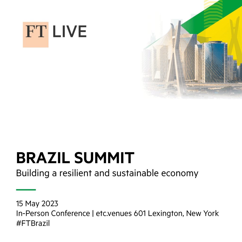 BrazilFoundation announces a partnership with Financial Times Live for ...